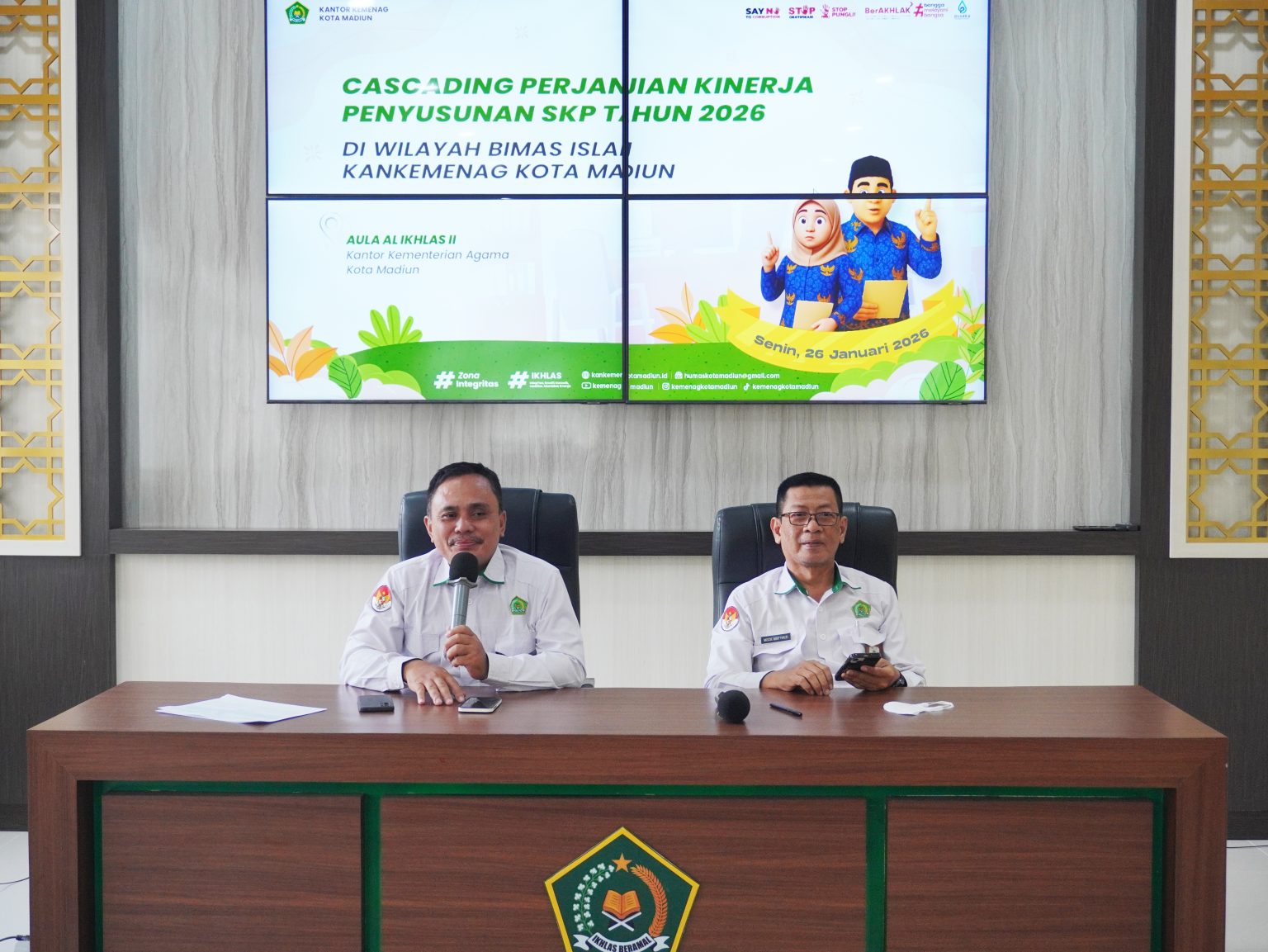 Selaraskan Target Organisasi, Bimas Islam Kankemenag Kota Madiun Gelar ...